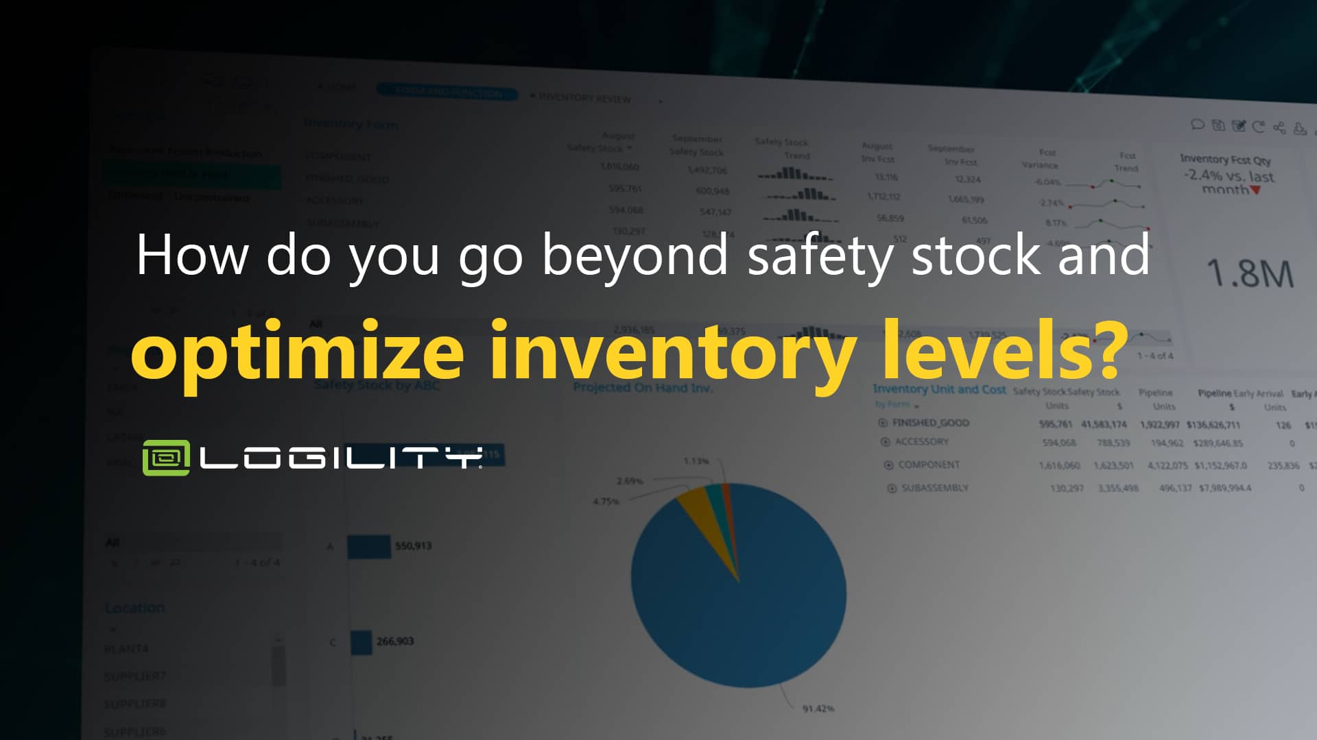Go Beyond Safety Stock and Optimize Inventory Levels | Logility ...