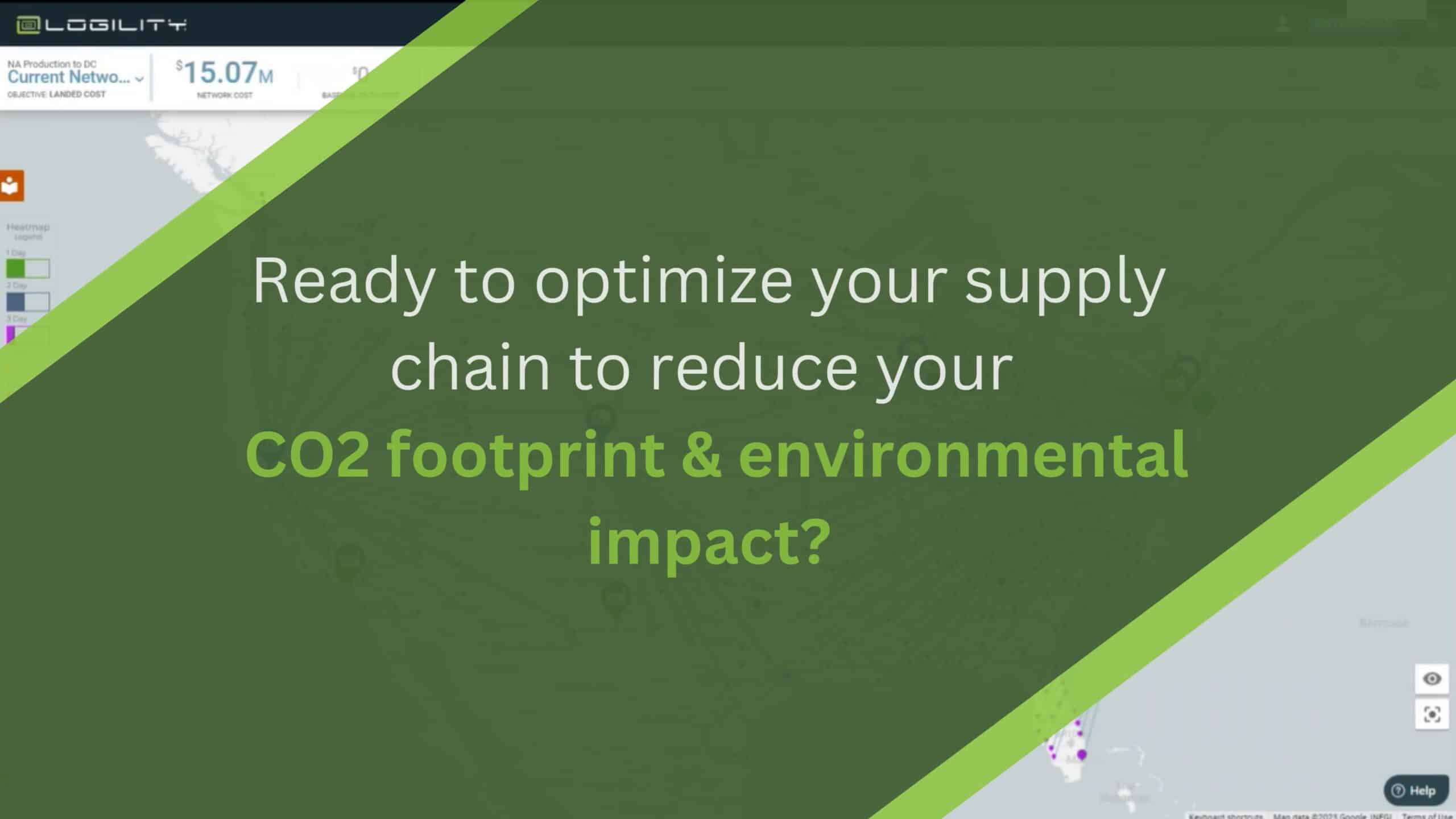 Co2 Emissions And Network Optimization Logility Explainer Video