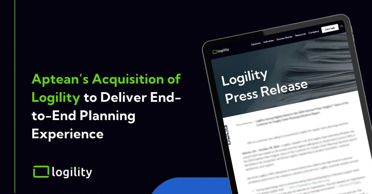 Gartner Digital Transformation Guide: Logility’s Takeaways